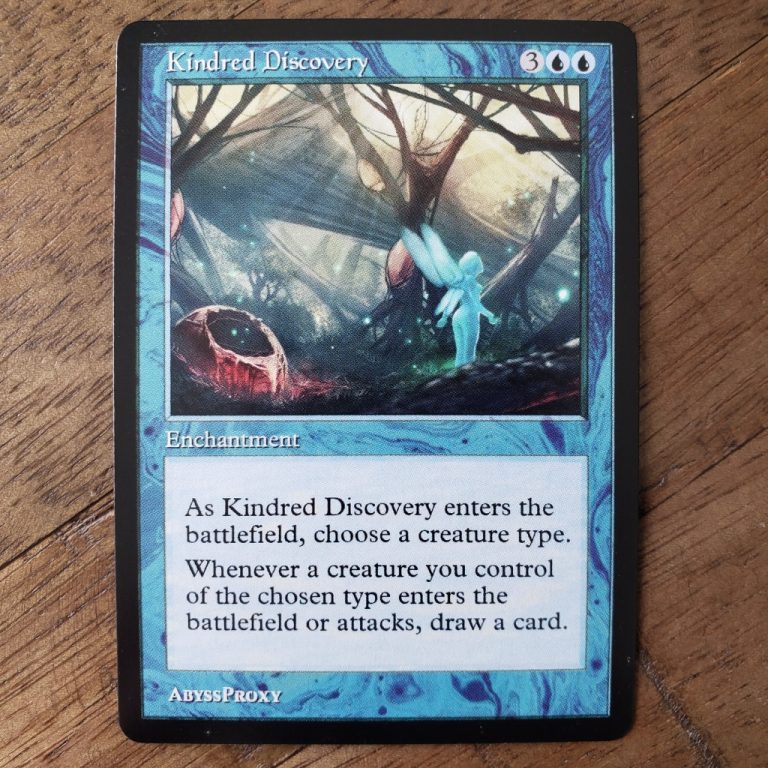 Kindred Discovery #A - MTG - Abyss Proxy Shop: Enhance Your Commander ... Kindred Discovery #A - MTG - Abyss Proxy Shop: Enhance Your Commander ...